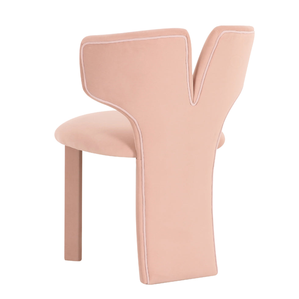 Alice Dining Chair in Rose | Unique Dining Seating – Scout Design Studio